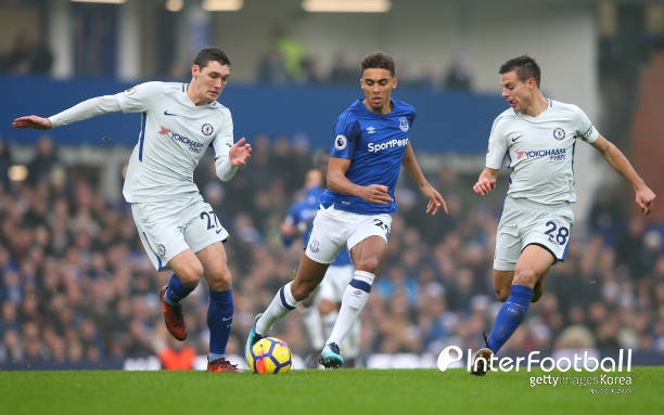 [EPL 리뷰] '아자르 침묵' 첼시, 에버턴 수비에 막혀 0-0 무승부...3G 무패