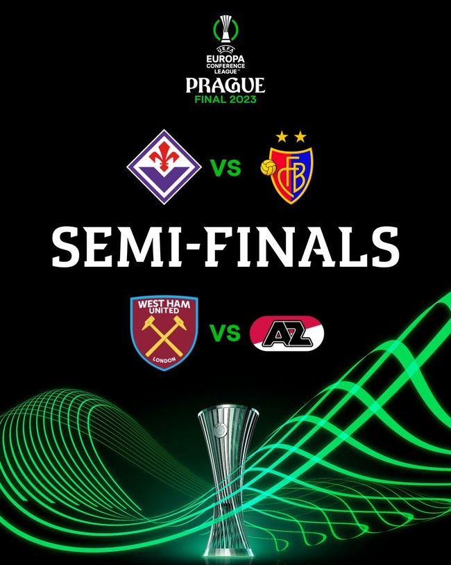 [오피셜] UECL 4강 진출팀 확정...피오렌티나vs바젤, 웨스트햄vs알크마르