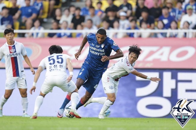 [K리그1 라인업] '웨릭포포-안병준 투톱' 수원, '이승우-윤빛가람 출격' 수원FC 상대...더비 명단 공개 - Kollo