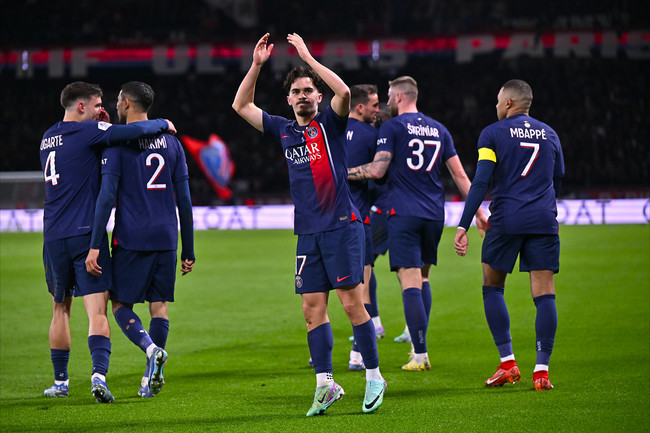 이강인 휴식-미나미노 1G 1AS 맹활약...PSG, 음바페-뎀벨레 득점으로 모나코에 5-2 대승...1위 유지