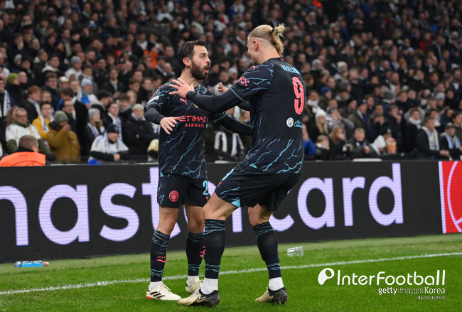 [UCL 리뷰] 'KDB, 실바, 포든 골골골' 맨시티, 지옥의 코펜하겐 원정서 3-1 승리...8강행 청신호