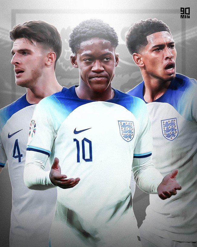 잉글랜드 감독은 고민이 많겠다...벨링엄-라이스-마이누-메디슨 누구 쓰지?