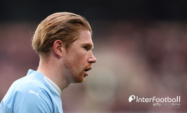 [오피셜] '플레이메이커의 정석'...KDB, 역대 PL 도움 공동 2위 등극→258G 만에 대기록