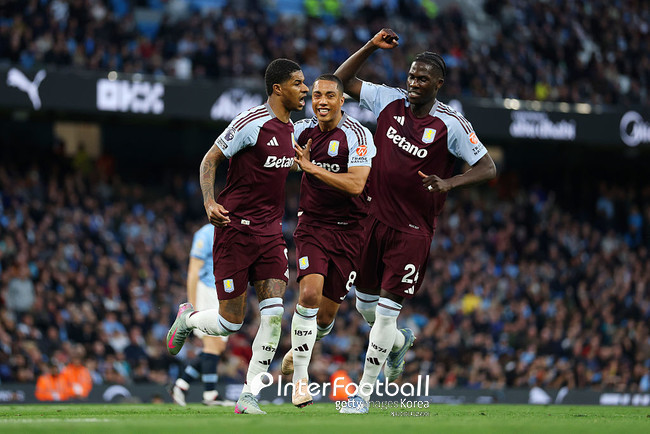 [PL 리뷰] 누누 내려와!...'누네스 극장골' 맨시티, 아스톤 빌라에 2-1 승→3위로