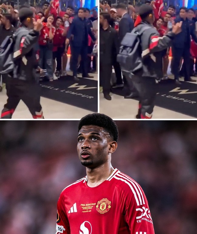 “후회는 없다” 맨유 윙어가 팬들에게 ‘손가락 욕’한 이유…“내 어머니 모욕”