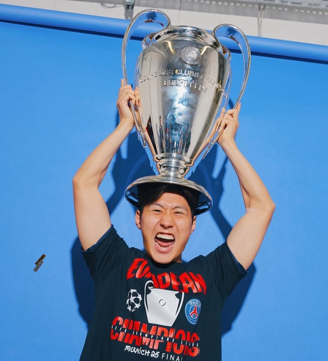 [UCL ISSUE] 이강인, 우승하지 않았다? 역대급 억지 주장...UEFA "대한민국 최초 우승 아쉽게 실패"