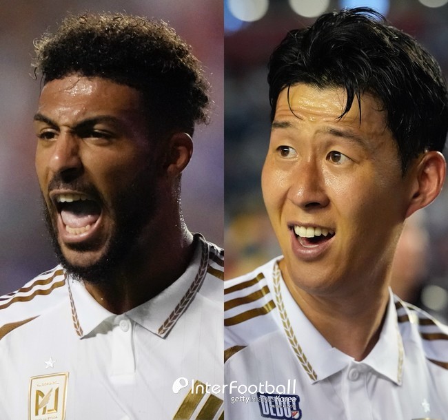 [MLS POINT] 미국판 손케 듀오 뜬다..."손흥민-부앙가 콤비, LAFC 우승 이끌 것"