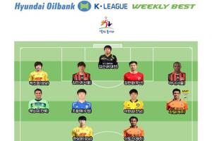 ‘해트트릭’ 자일, K리그 12R MVP 선정