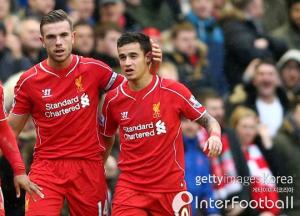 ‘맨시티 격침’ 쿠티뉴-헨더슨, EPL 27R 베스트11 선정