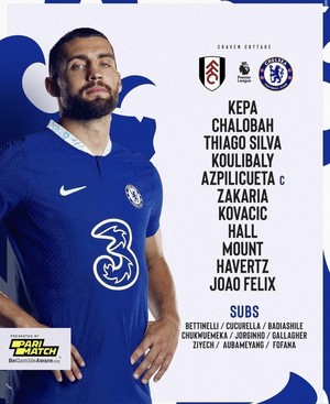 [EPL 라인업] 펠릭스 선발 출전!...첼시-풀럼 명단 공개